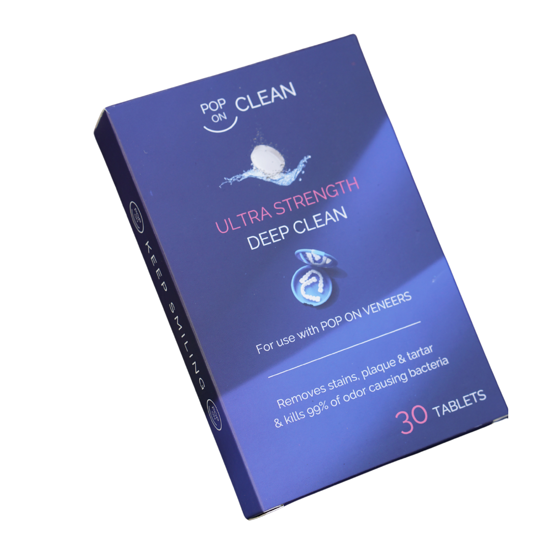 Pop On Clean - Pack of 30 Tablets – Pop On Veneers